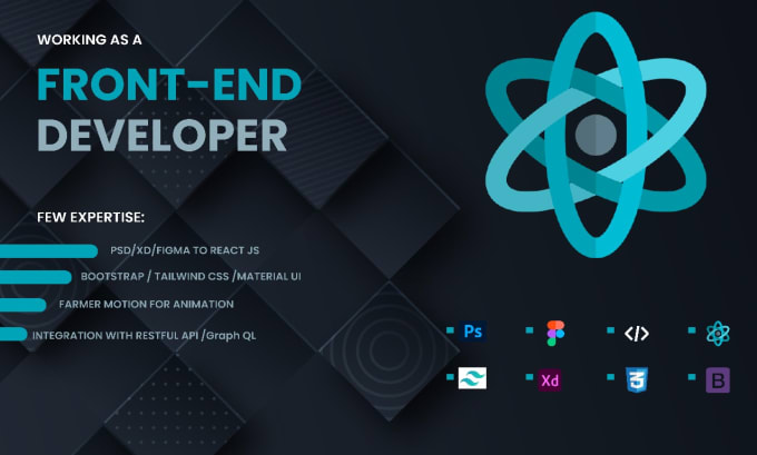 Do Front End Web Development Using React Html Css Tailwind And Js By Webcreator313 Fiverr
