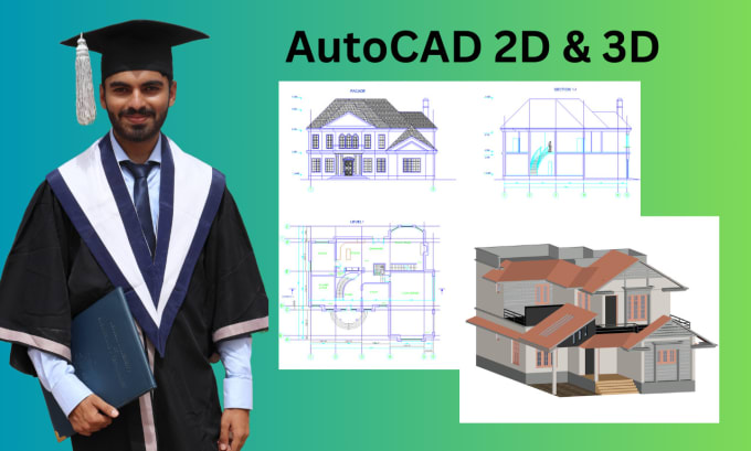 Draw architectural floor plans, elevations, sections in autocad by ... Draw architectural floor plans, elevations, sections in autocad by ...