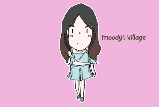 Draw you moody cute cartoon by Gutsstudio | Fiverr