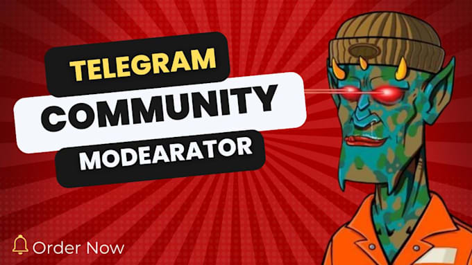 Be telegram community manager, moderator, admin with my team by ...