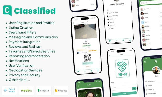 Do classified mobile app by Ibubble | Fiverr