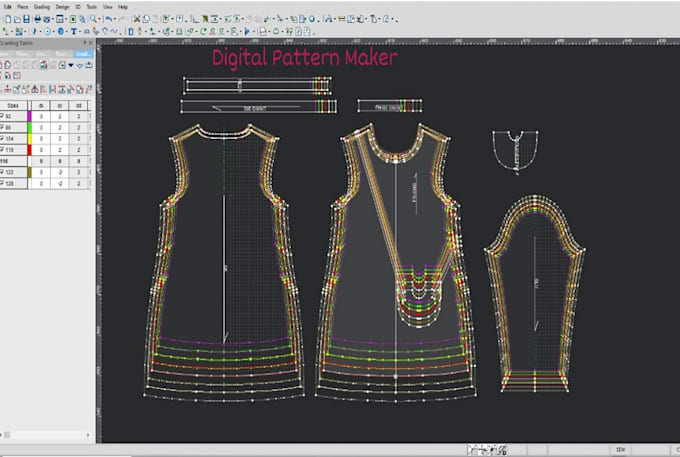 Make sewing pattern for garments by Dipokcb | Fiverr