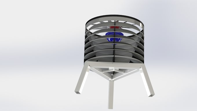 Do ventum wind turbine design in solidworks and catia by Sushilps | Fiverr
