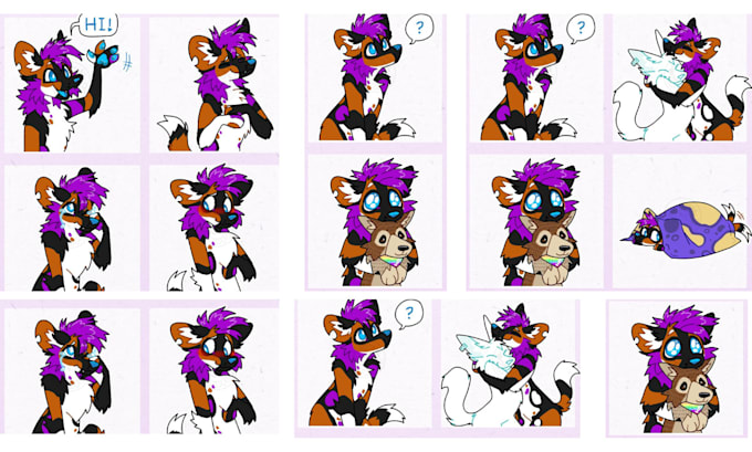 Draw custom telegram stickers, nsfw furry sticker for your crypto ...