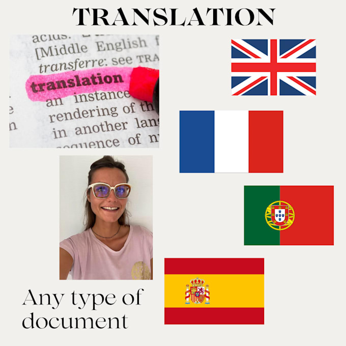 Translate any type of document by Telmavaudon | Fiverr
