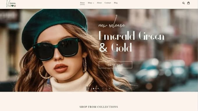 Shopify website redesign website design shopify store design store ...