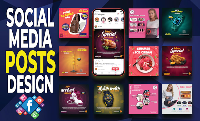 Be your professional social media post designer by Mr_rafi_islam | Fiverr