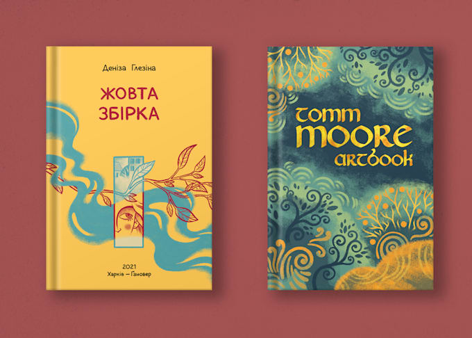 Create illustrated book cover and endpaper design by Julia_august | Fiverr