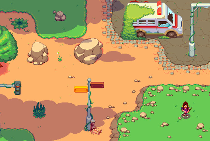 Create cool pixel art animations for your game by Di3gotorres | Fiverr