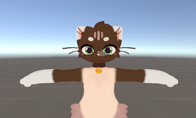 Retexture and model on vrchat by Blackalphawo873 | Fiverr