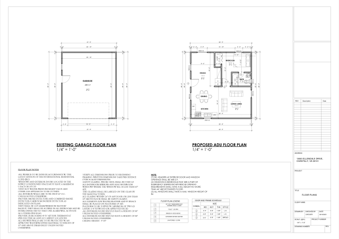 Draw plans for your accessory dwelling unit adu, garage conversions and ...