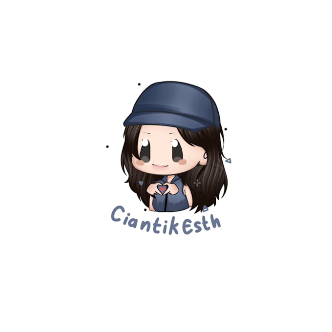 Draw chibi for cover profile, cover photo by Licanlp | Fiverr