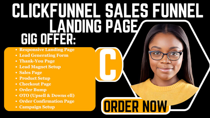 Click funnel sales funnel, click funnel landing page, online course by ...