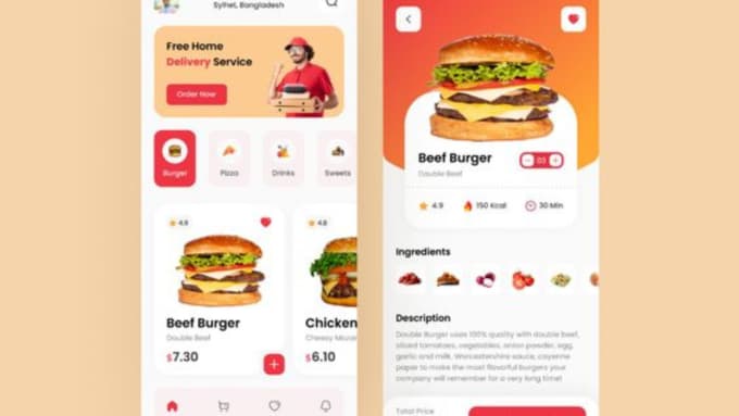 Develop food delivery app, food ordering app, grocery delivery app ... Develop food delivery app, food ordering app, grocery delivery app ...