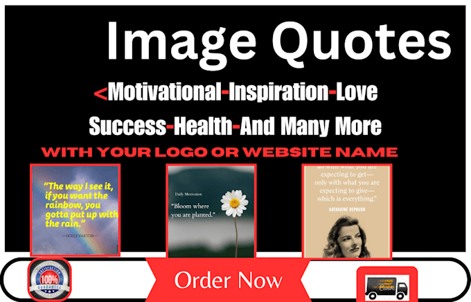 Design custom inspirational ,motivational, instagram quotes with your ...
