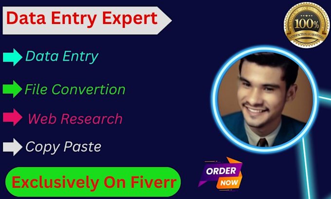 Data entry copy paste lead generation excel data entry by Shuvosorkars | Fiverr