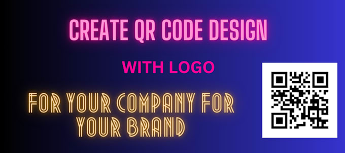 Create qr codes design with logo by Dhanyanaik | Fiverr