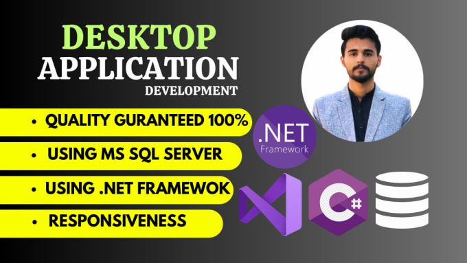 Make Responsive Desktop Application Using Winforms Wpf Sql Csharp By Saqibawan11512 Fiverr