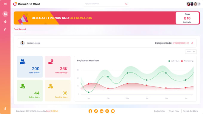 Build dashboard using next js or react js by U_6e84564124fc | Fiverr