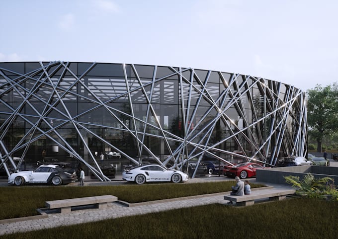 Do architectural revit models and twinmotion visualizations by Skvisualization | Fiverr