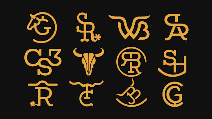 Design a western, cattle brand style logo for your ranch, farm by ...