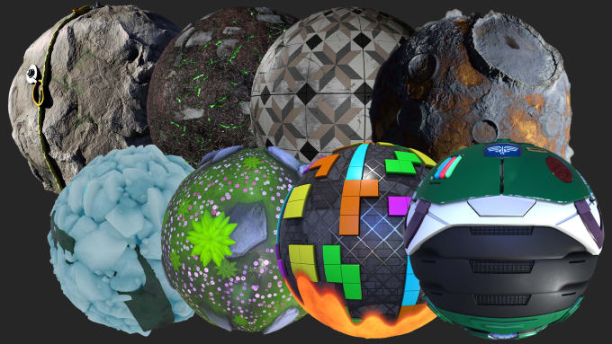 Create stunning custom realistic pbr materials by Blue_gnome | Fiverr Create stunning custom realistic pbr materials by Blue_gnome | Fiverr
