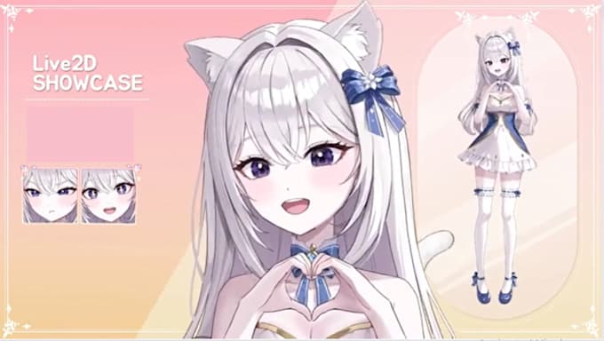 Design and rig pro live2d vtuber, live2d rig, anime vtuber, 2d vtuber ...