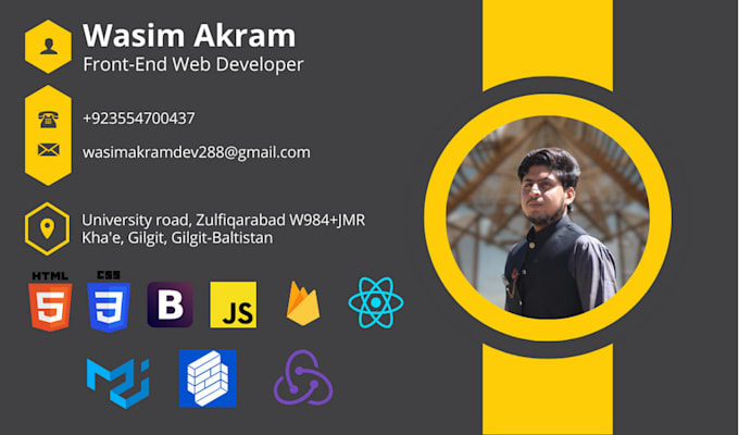 Do frontend web design web development and bugs fixing in html css react by Wasimwebdev | Fiverr