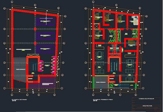 Draw your plans in autocad by Alessandraalcoc | Fiverr
