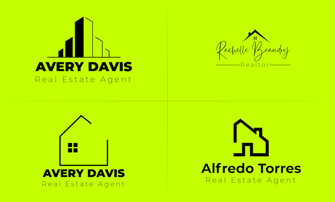 Create a unique real estate logo design with branding kit by Bmwdesigns ...