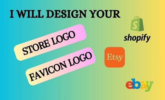 Create a custom favicon and logo design for your fashion store by ...