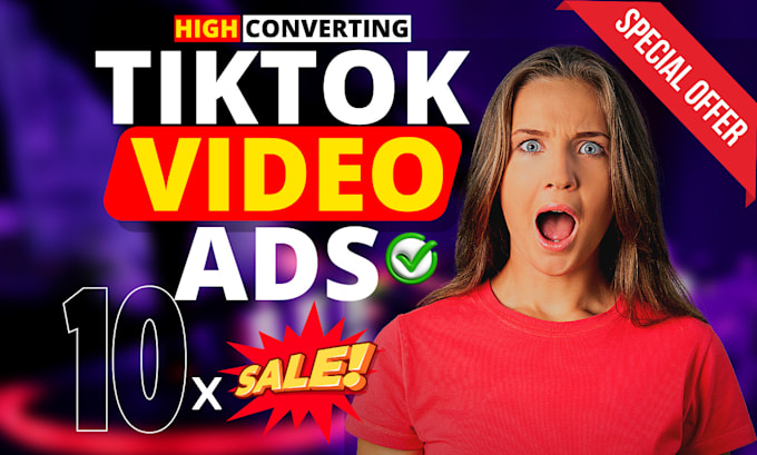 Ugc tiktok video ads,tik tok video ads, dropshipping ads by Nomii101 | Fiverr