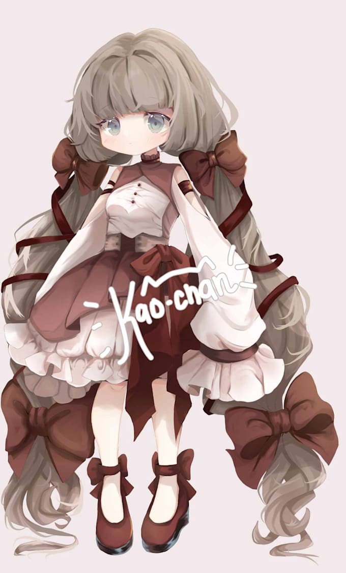 Make custom in chibi and non chibi by Zuimuu | Fiverr