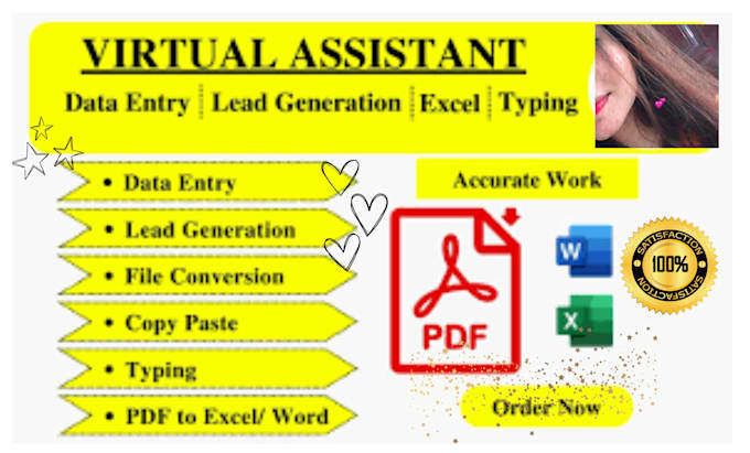 Do data entry, lead generation and excel work by Rj4546 | Fiverr
