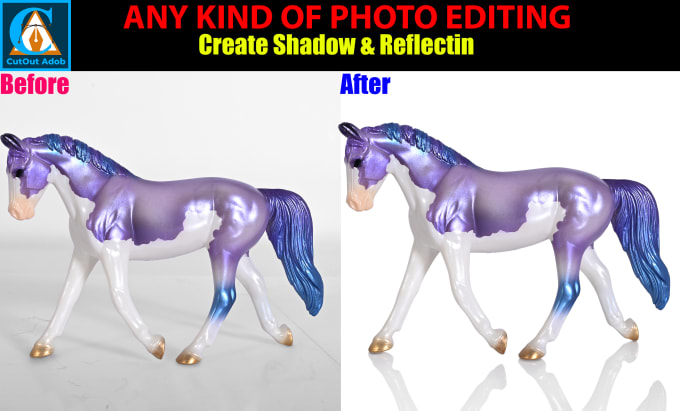 Professional shadow and reflection creator elevate your visuals by Cutoutadob | Fiverr