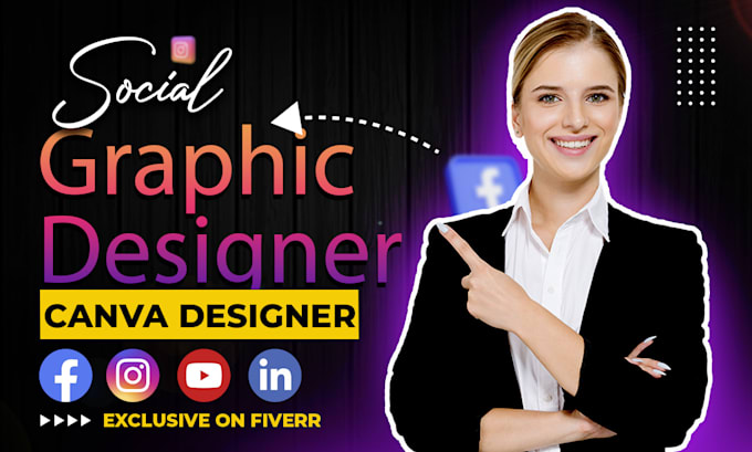 Design poster, resume, flyer and sicial media posts in canva by ...