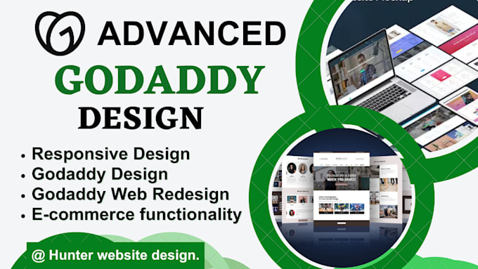 Design stuninng godaddy website, godaddy design, godaddy redesign in ...