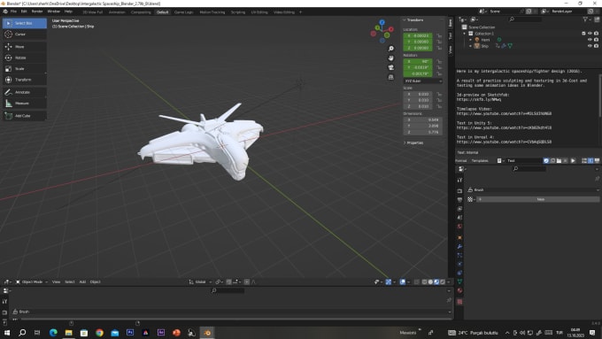 Professional blender 3d modeling and animation by Jozefwals01 | Fiverr