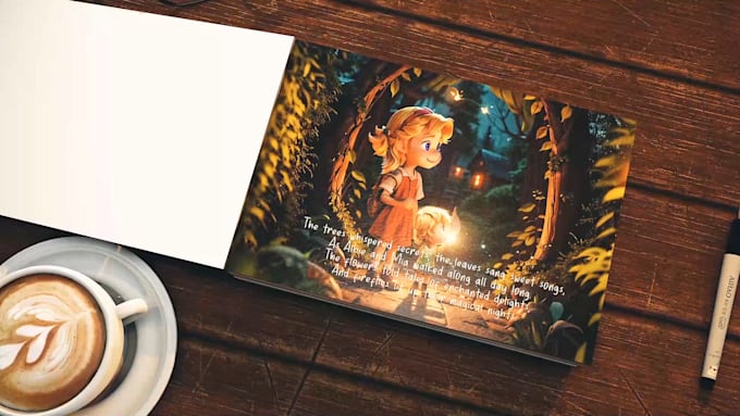 Create custom digital childrens books by Cgfx_visual | Fiverr