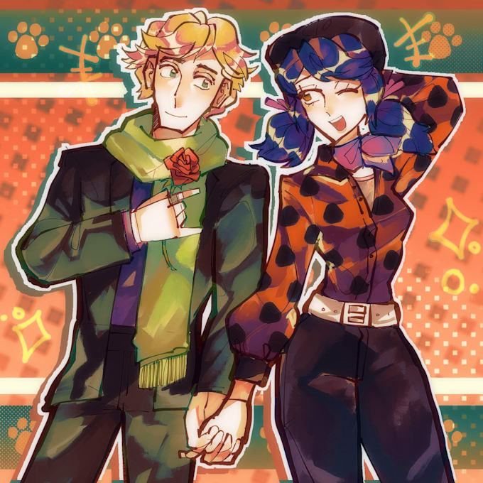 Draw your fave characters by Nocturaliskomik | Fiverr