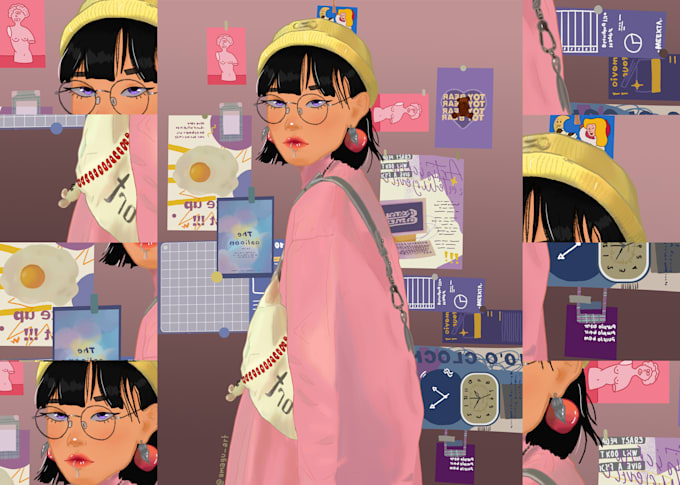 Draw a nice avatar or fanart character by Amy_edition | Fiverr