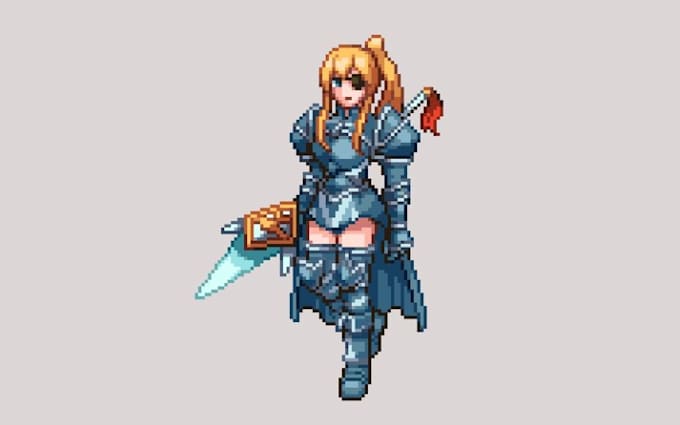 Make 8 bit art, pixel art, sprite by Amilolally | Fiverr