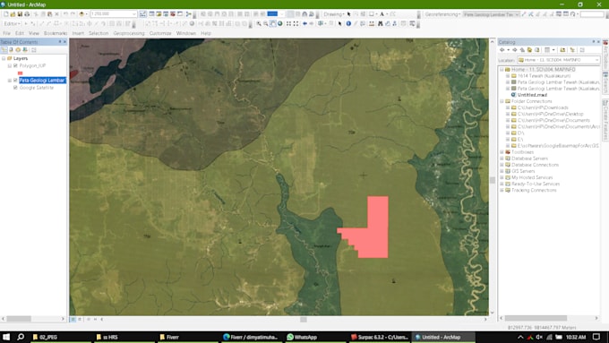 Georeferencing your digital map by Dimyatimuhammad | Fiverr