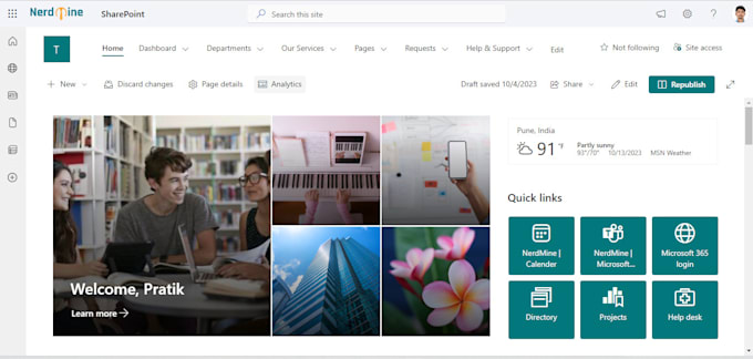 Supercharge your organization with sharepoint excellence by Nerdmine ...
