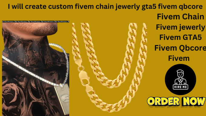 Create custom fivem chain jewerly gta5 fivem qbcore Create custom fivem chain jewerly gta5 fivem qbcore