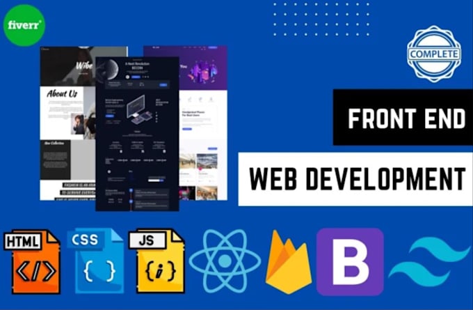 Build professional react frontend development services by Hassanbashir28 | Fiverr