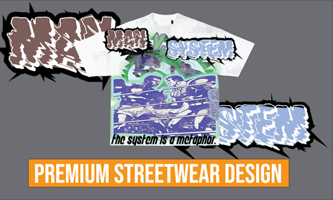 Design future forward streetwear apparel by Arlebrand | Fiverr