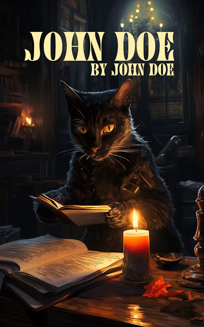 Draw a custom book cover by Nublex | Fiverr