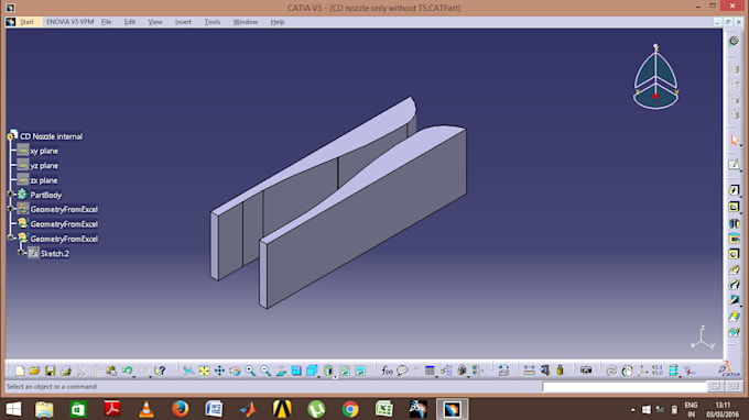 Make 3d models in catia by Avinashsaikia | Fiverr