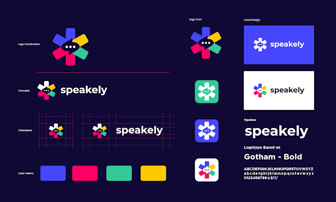 Create trendy modern logo with brand identity by Ronylogo_tech | Fiverr